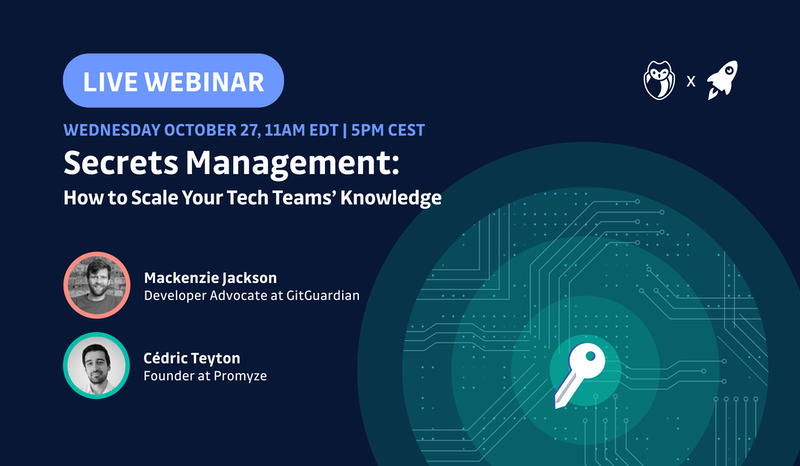 Secrets management best practice webinar - Take away sheet