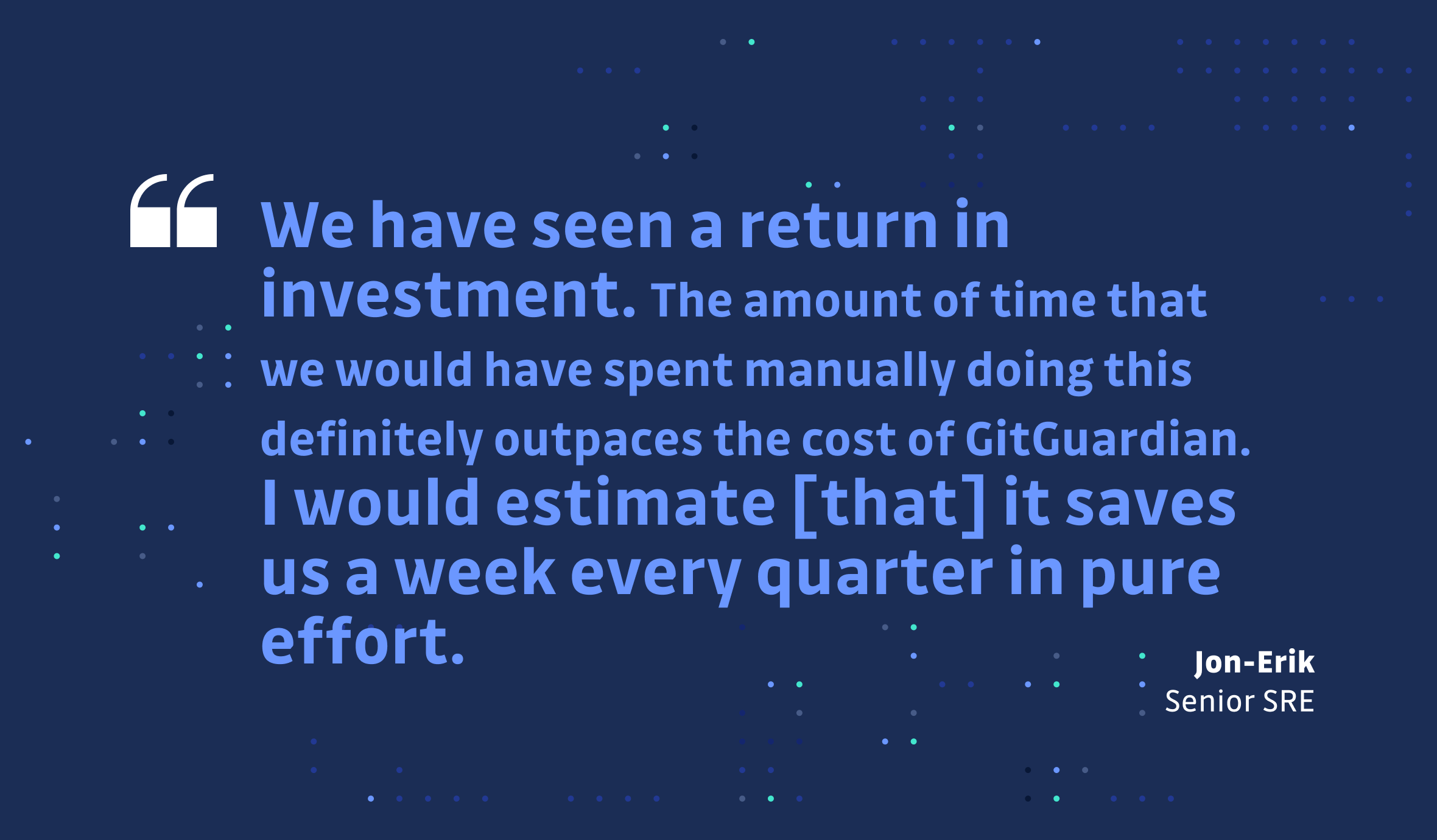 Sre Return On Experience Using Gitguardian Secrets Detection And 0736