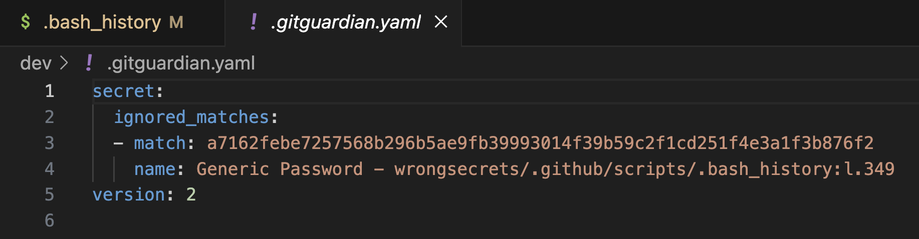 GitGuardian’s Extension for Visual Studio Code