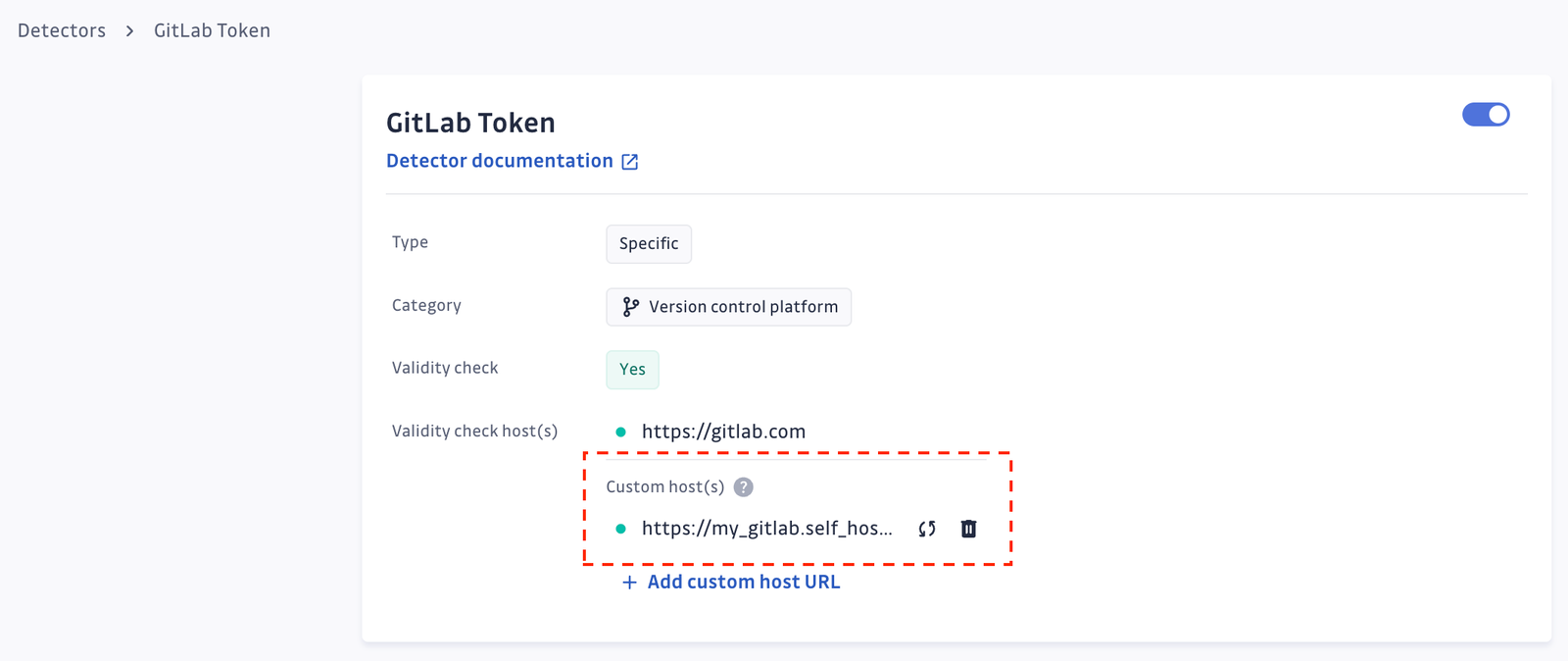 Validity Checks in Self-Hosted Environments