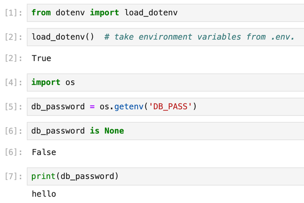 How to Handle Secrets in Jupyter Notebooks
